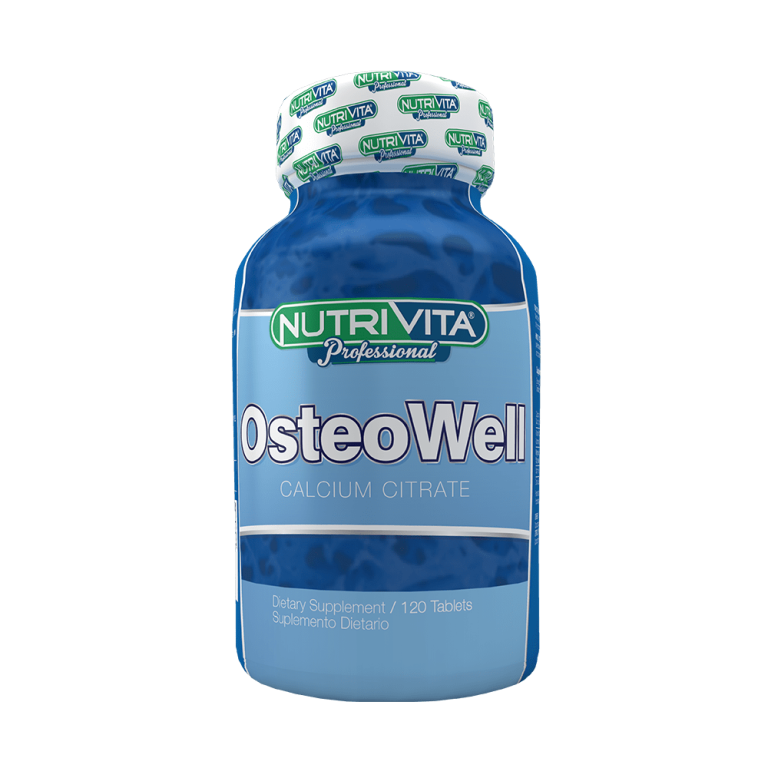 OsteoWell Calcio x 120 tabletas NUTRIVITA - ShenMen